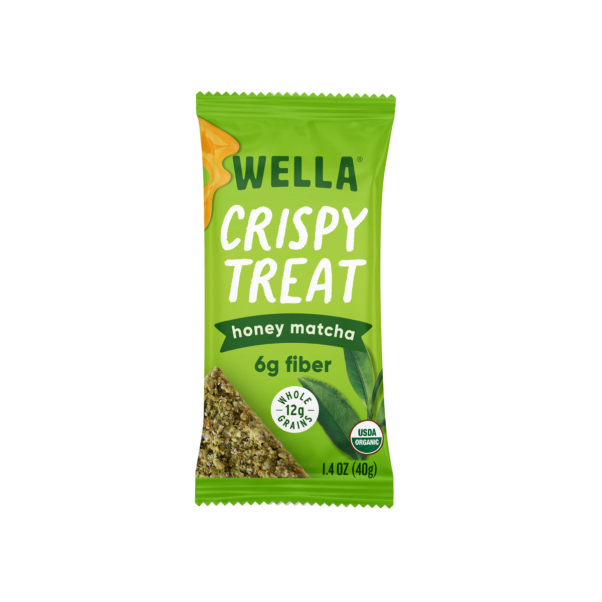 Shop Honey Matcha Crispy Treat – Wella