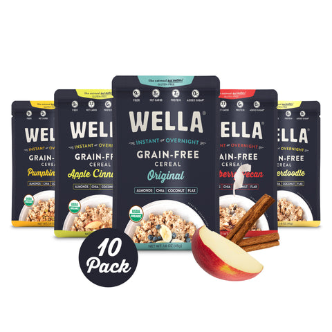 N'Oats Cereal Sampler - Try All 5 Flavors | Wella Foods